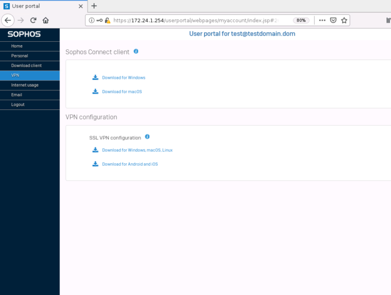 Sophos Firewall SSL VPN / IPSec VPN configuration (Part 2) - Random IT-Blog