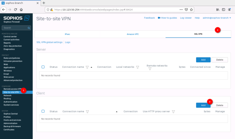 Sophos Firewall SSL VPN / IPSec VPN configuration (Part 2) - Random IT-Blog
