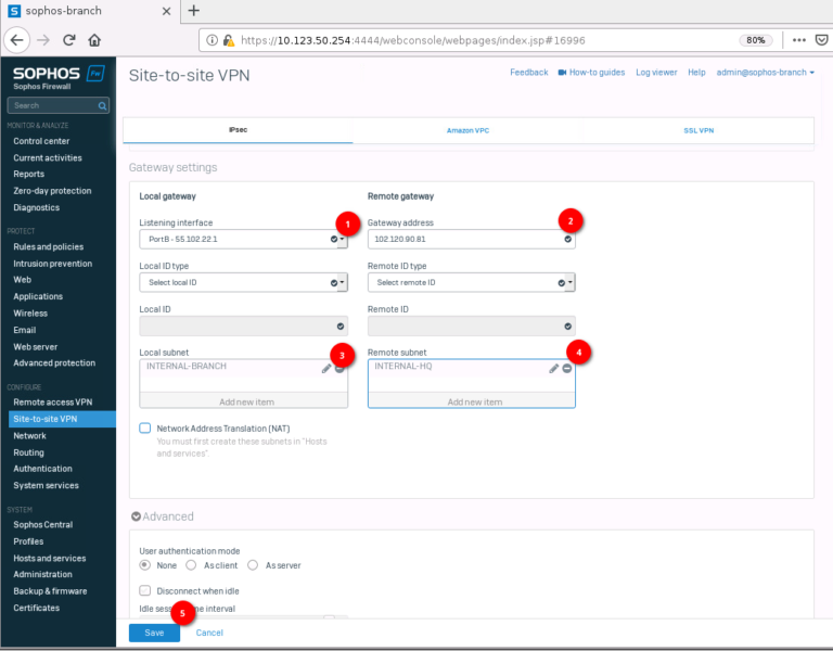 Sophos Firewall SSL VPN / IPSec VPN configuration (Part 2) - Random IT-Blog
