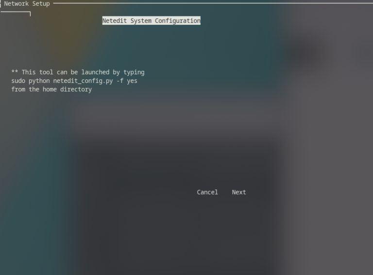 NetEdit | First steps on GNS3 - Random IT-Blog