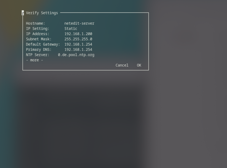 NetEdit | First steps on GNS3 - Random IT-Blog
