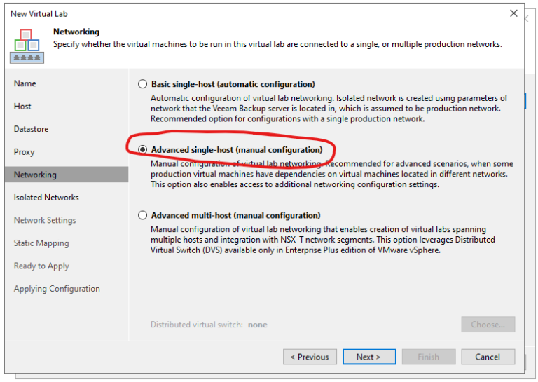Veeam Backup And Replication Surebackup Configuration Random It Blog